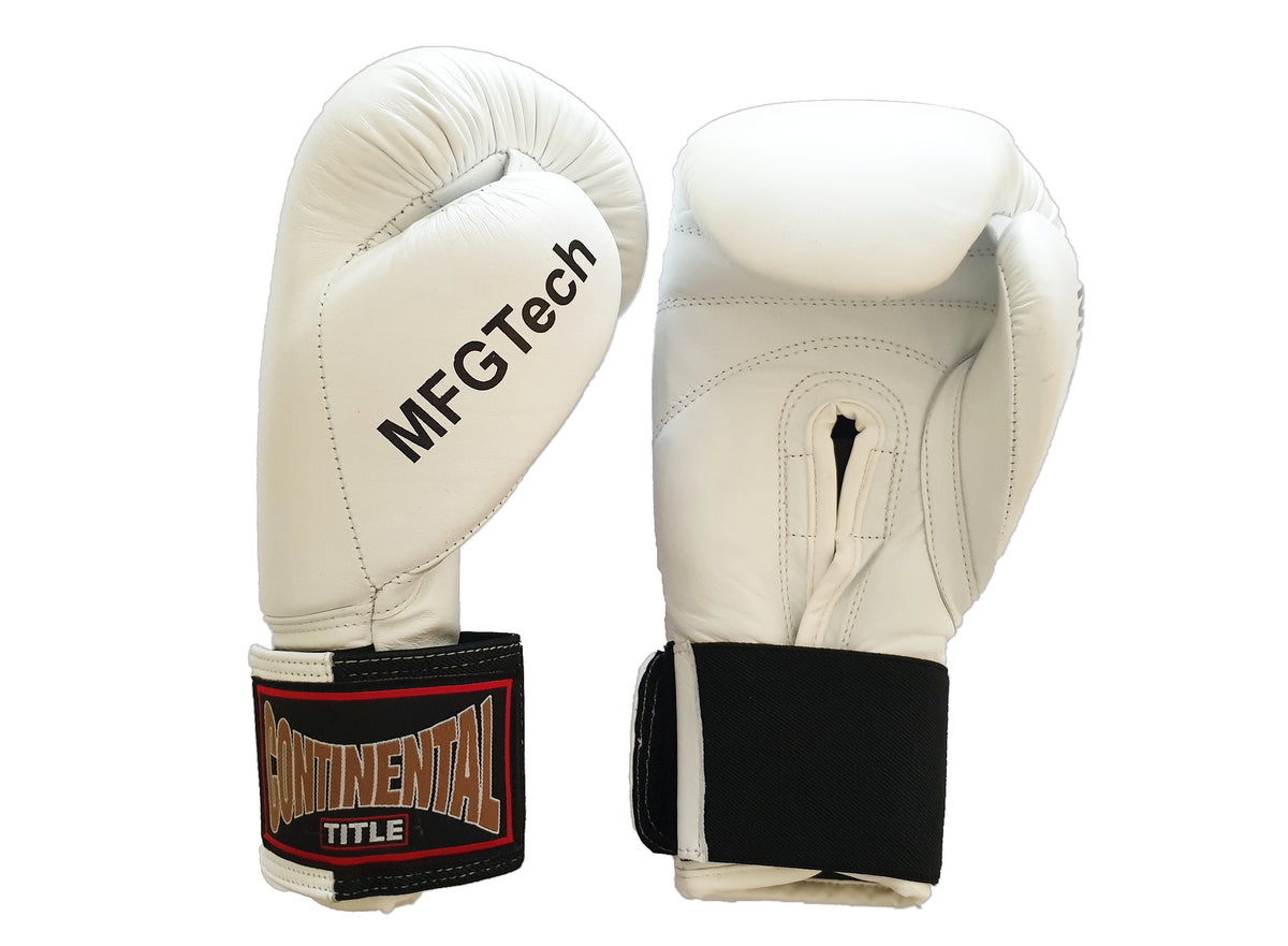 Title Continental Leather Sparring Gloves: MFG Tech - White – TITLE ...