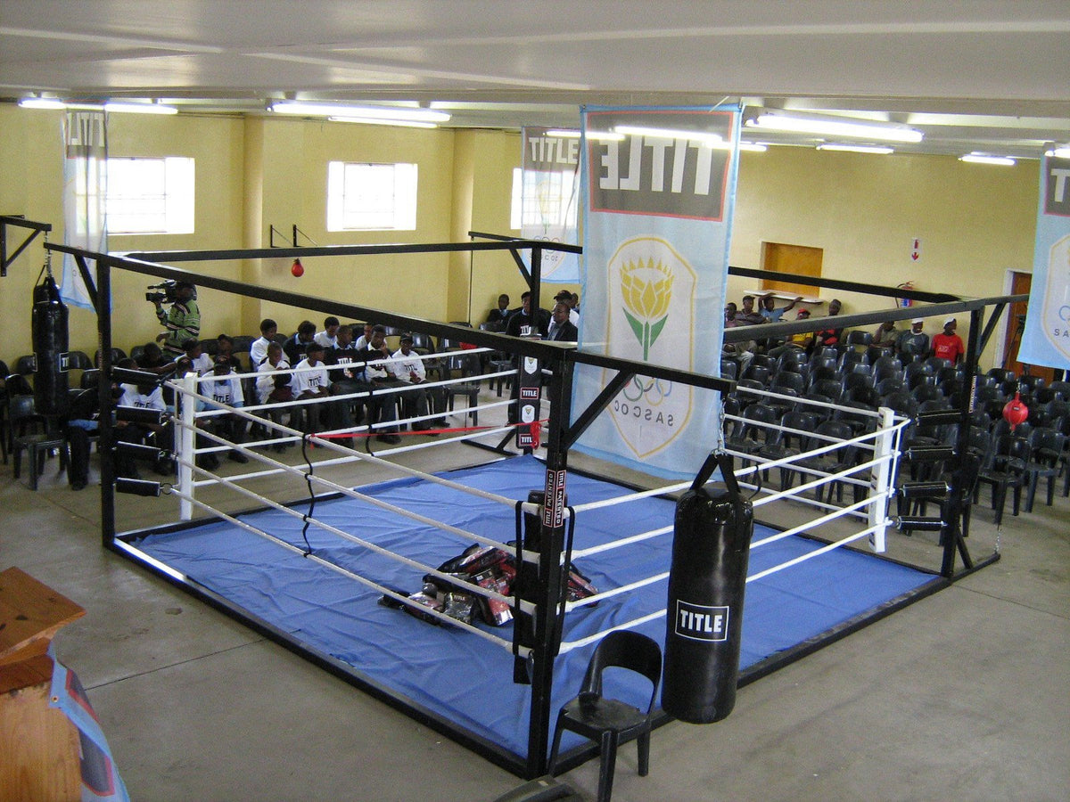 Title Freestanding Floor Level Boxing Ring: 5m – TITLE Boxing South Africa