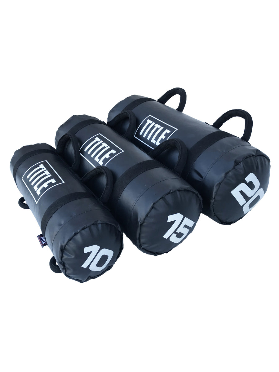 Title Weighted Sandbags: 10kg, 15kg or 20kg – TITLE Boxing South Africa