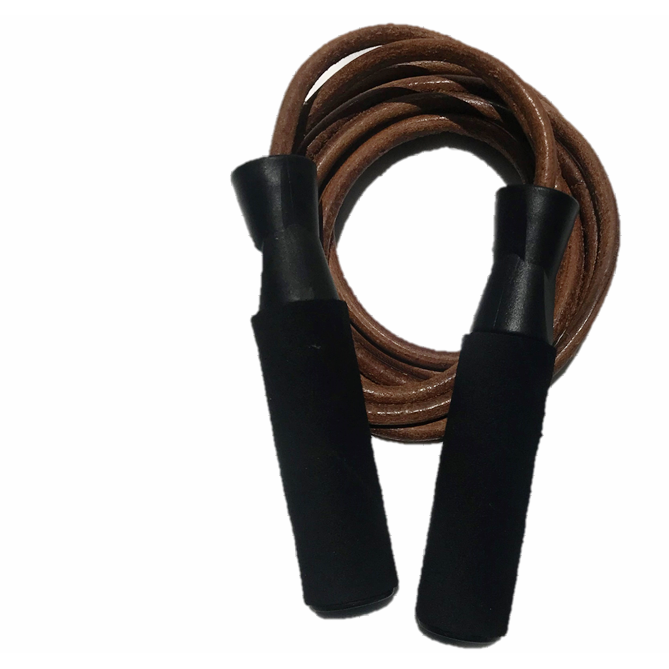 Title Skipping Rope: Leather – TITLE Boxing South Africa